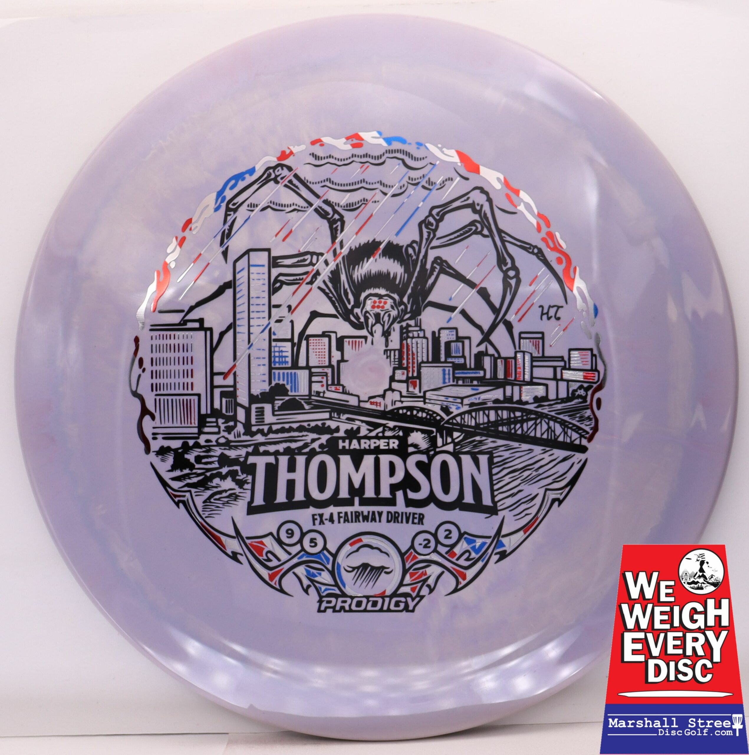 Prodigy FX-4, 400 Spectrum - Harper Thompson 2025 Signature Series • Marshall Street Disc Golf